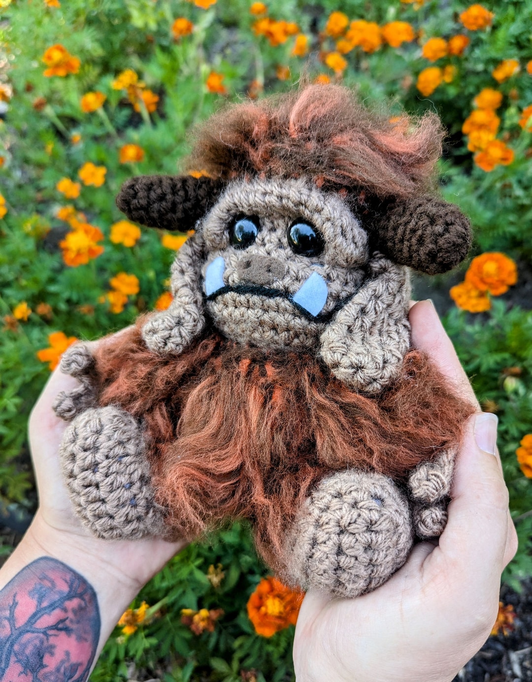 Made to Order Labyrinth Baby Monster Fluffy, Hand Held Size Plush ...
