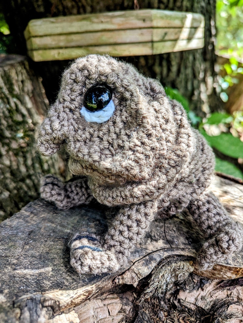 Made to Order! Crying Squonk Crochet Plush Cryptid, Stuffed Animal - Etsy