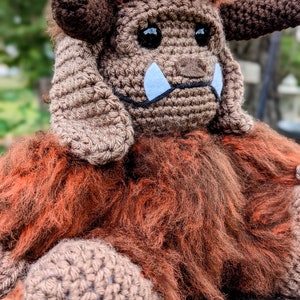 MADE TO ORDER Large or Small Ludo From the Labyrinth Plush Crochet ...
