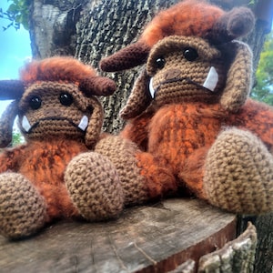 MADE TO ORDER Large or Small Ludo From the Labyrinth Plush Crochet ...