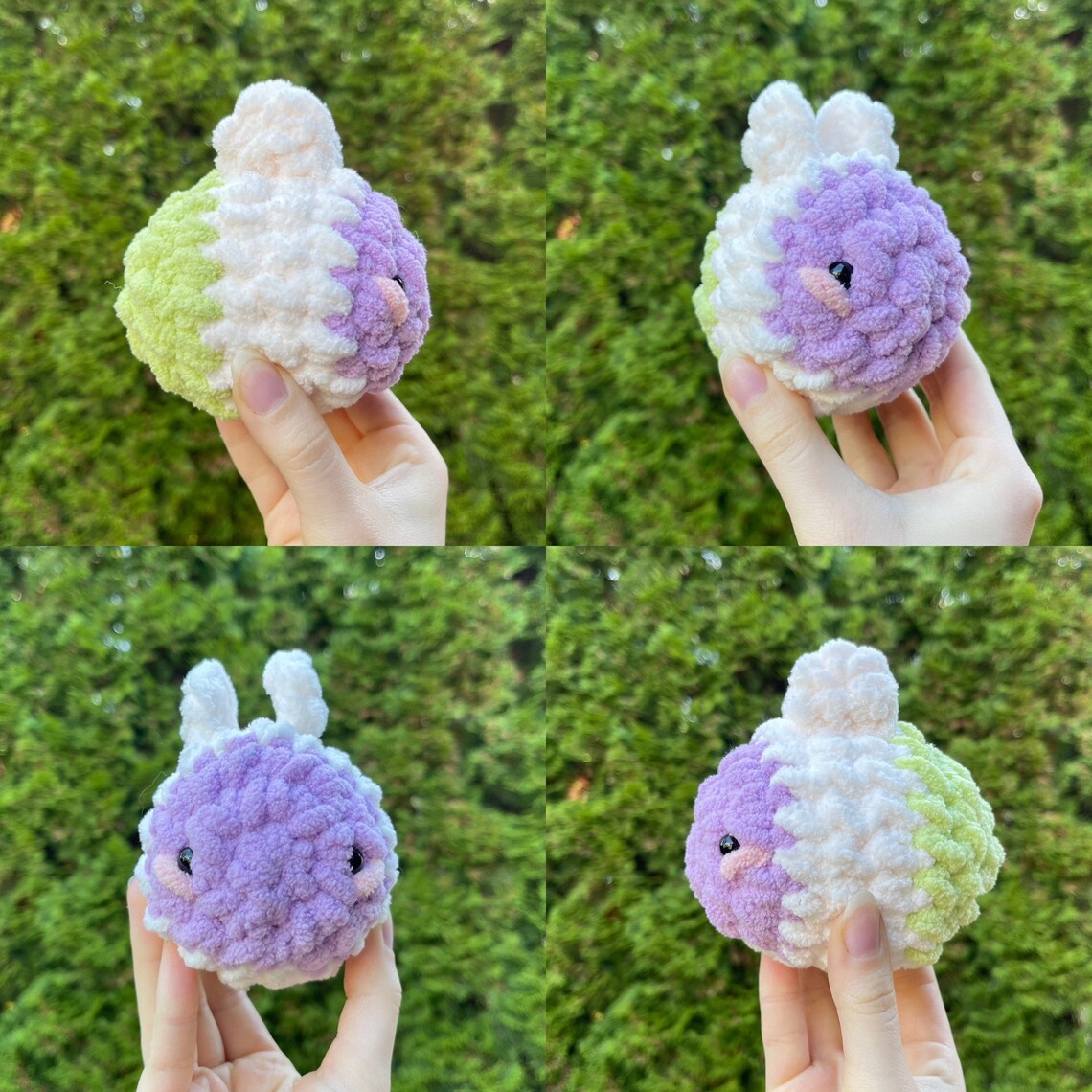 Crochet Pride Bees LGBTQ Amigurumi Asexual Pansexual - Etsy Canada