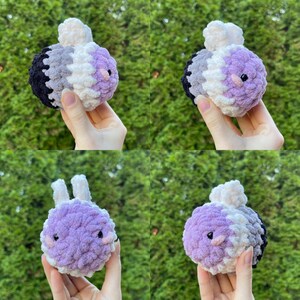 Crochet Pride Bees LGBTQ Amigurumi Asexual Pansexual Non-binary Genderqueer Transgender ...