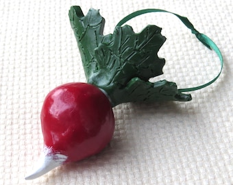 Radish Ornament Felt Vegetables Food Ornaments Felt Food - Etsy