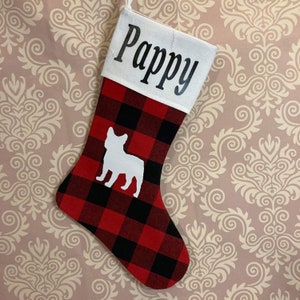 Custom Dog Christmas Stocking, Christmas Pet Stocking, Christmas Decor ...