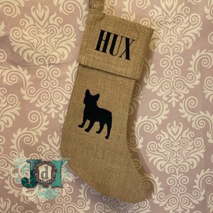 Custom Dog Christmas Stocking, Christmas Pet Stocking, Christmas Decor ...