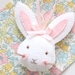 FELT RABBIT PDF Pattern 'rosie Rabbit' Easter - Etsy Australia