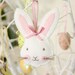 FELT RABBIT PDF Pattern 'Rosie Rabbit' Easter | Etsy