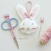 FELT RABBIT PDF Pattern - 'rosie Rabbit' Easter Ornament; Hand Stitched ...