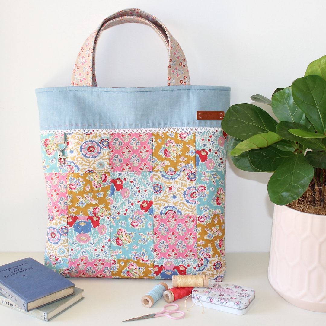 Clara Tote Bag Sewing Pattern - PDF Instant Download for Beginner ...