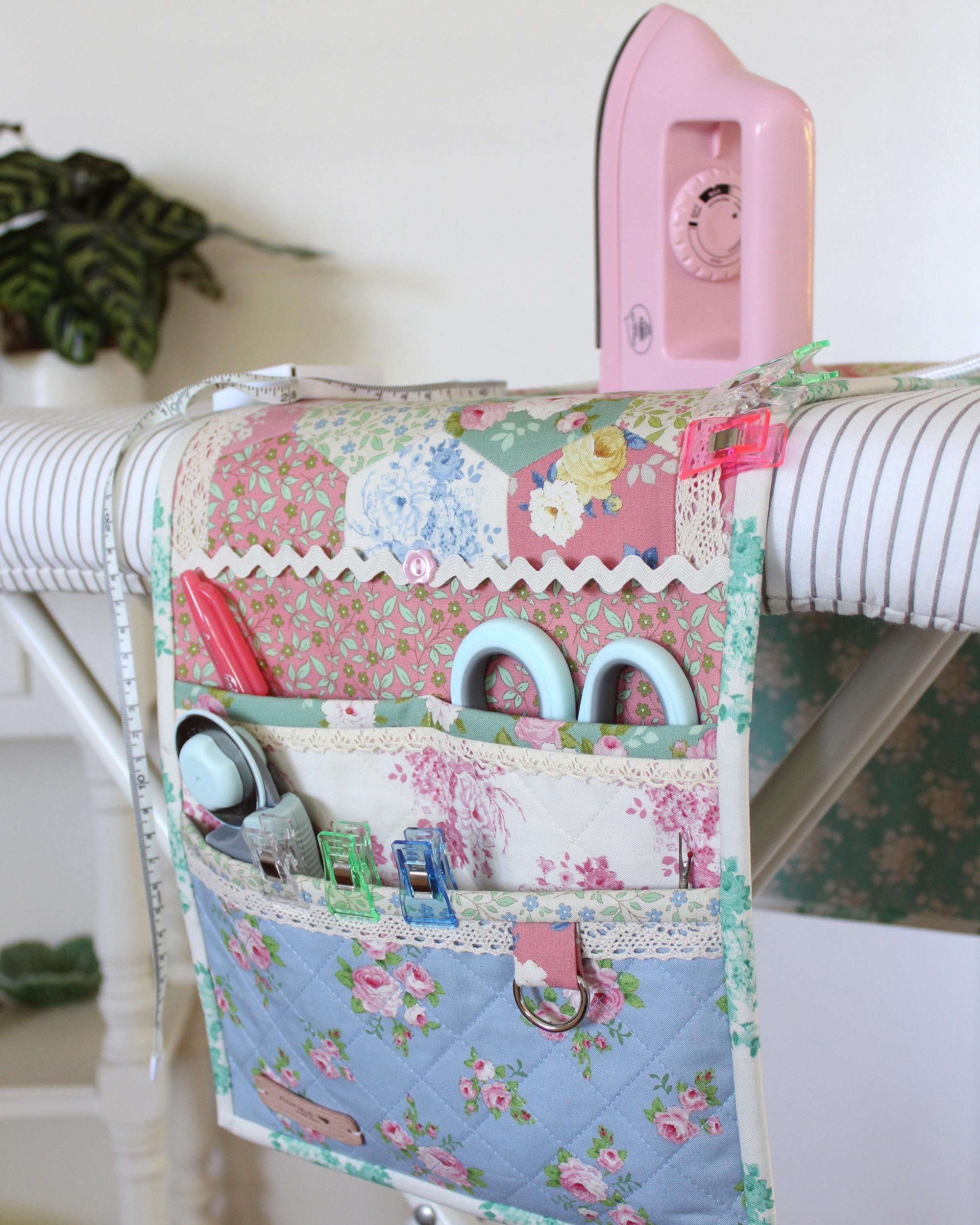 Sew Tidy Ironing Caddy Sewing Pattern - English Paper Pieced Ironing ...