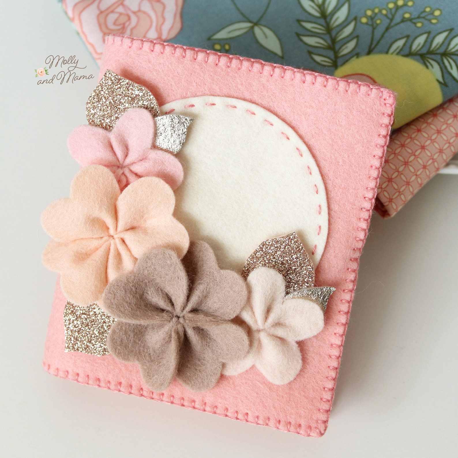 Felt Flower Needle Book PDF Sewing Pattern Instant Download - Etsy