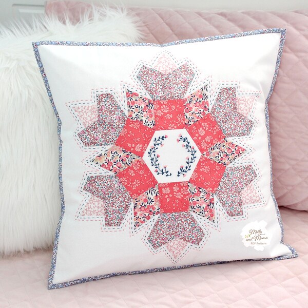 Quilted Pillow Cover Pattern - Etsy