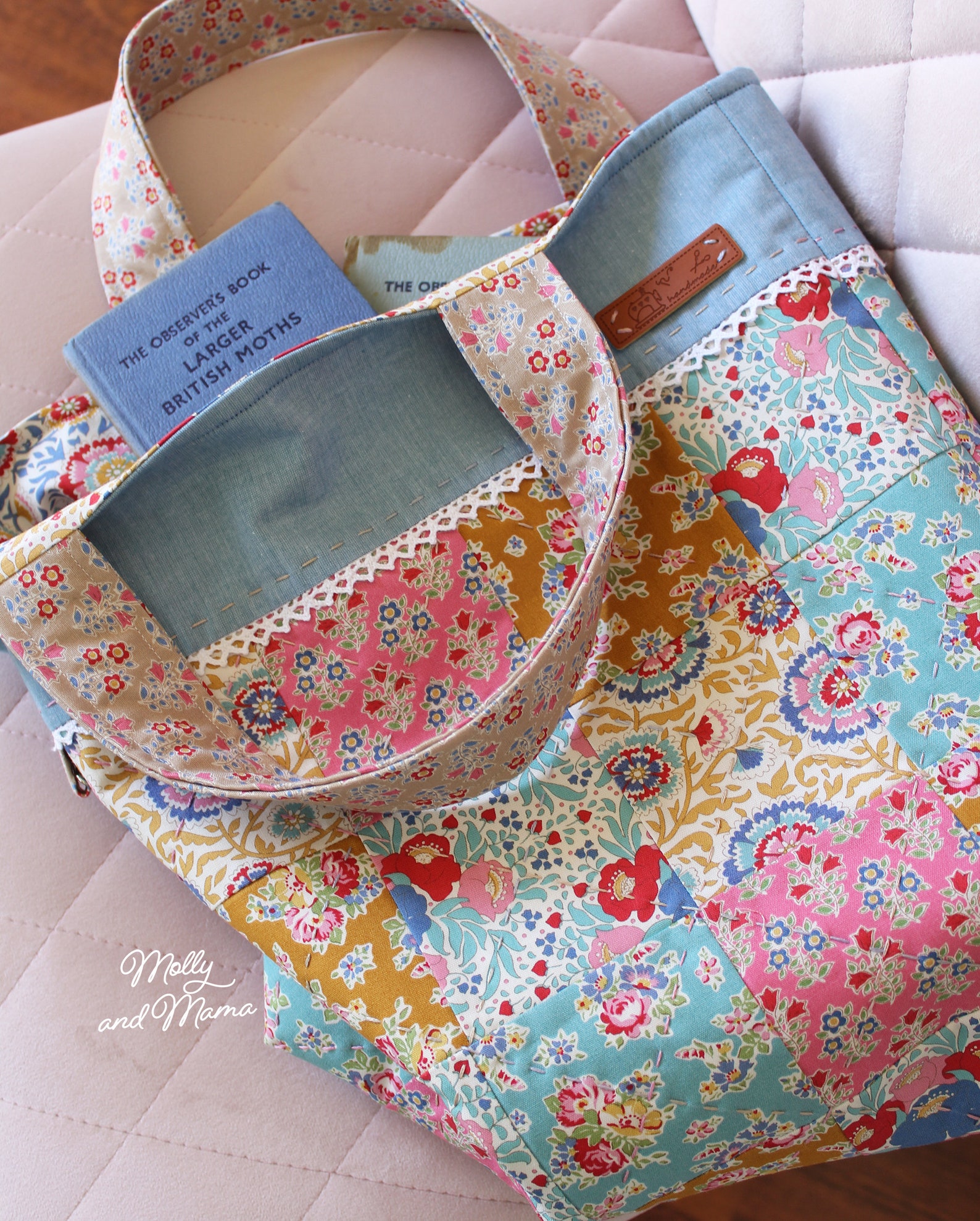Clara Tote Bag Sewing Pattern - PDF Instant Download for Beginner ...