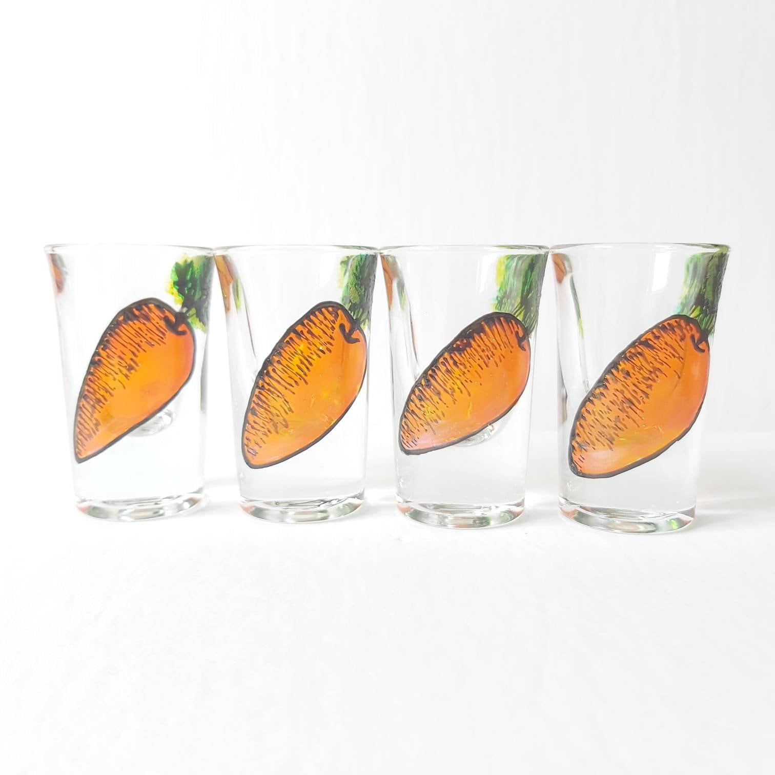Carrot Shot Veggie Glass Candle Shooter - Etsy