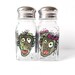 Zombie Living Dead Horror Salt and Pepper Handpainted Shakers - Etsy