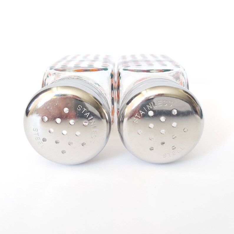Fiesta Dots Salt and Pepper Shakers Tex-mex Dots - Etsy