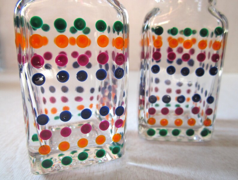 Fiesta Dots Salt and Pepper Shakers Tex-Mex Dots | Etsy