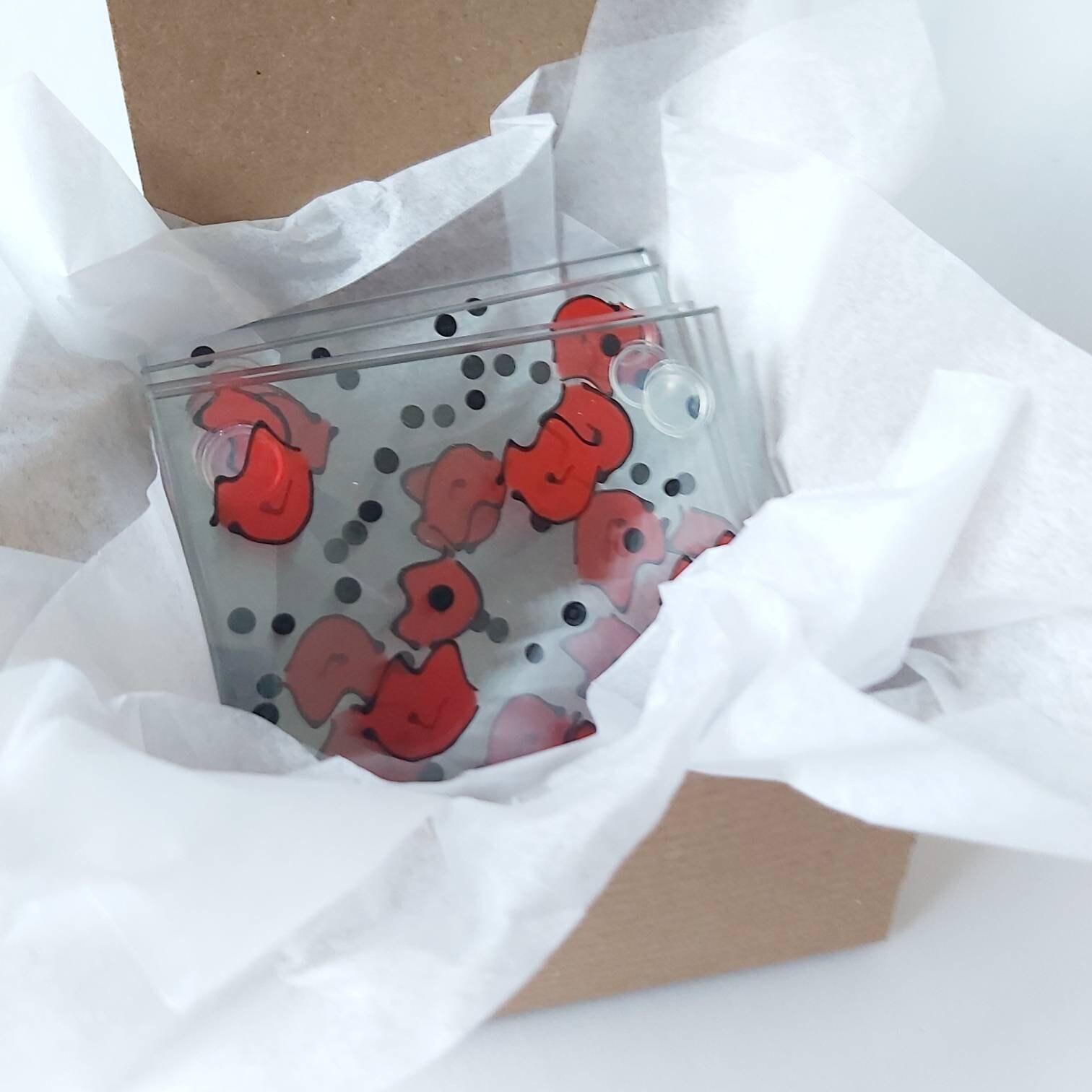 Smoochies Lips Kisses Handpainted Glass Coasters - Etsy