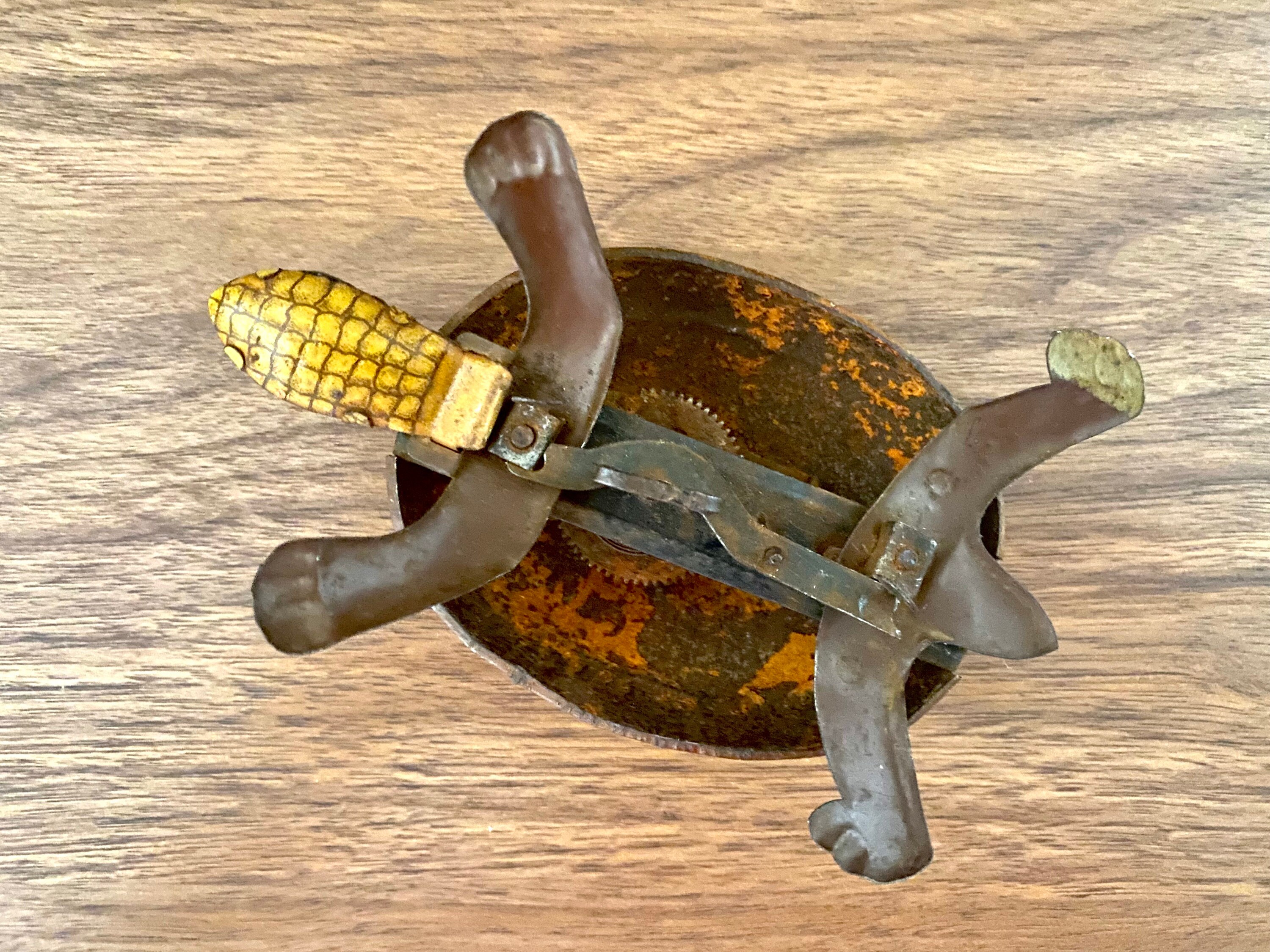 Vintage Made in Germany SG Tin Turtle Wind up Toy - Etsy