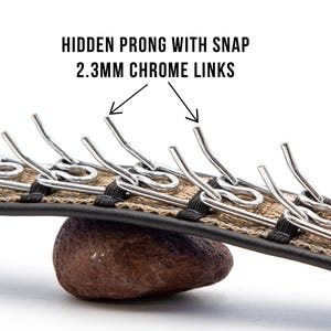 Hidden Prong Collar With Snap - Etsy