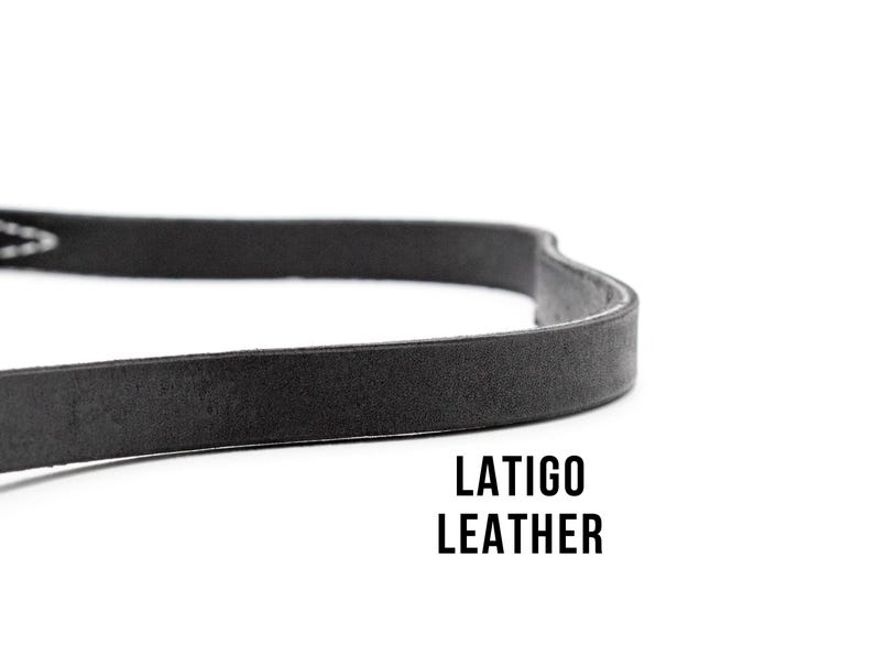 1/2" X 6" Latigo Soft Leather Leash - by Leerburg - Etsy