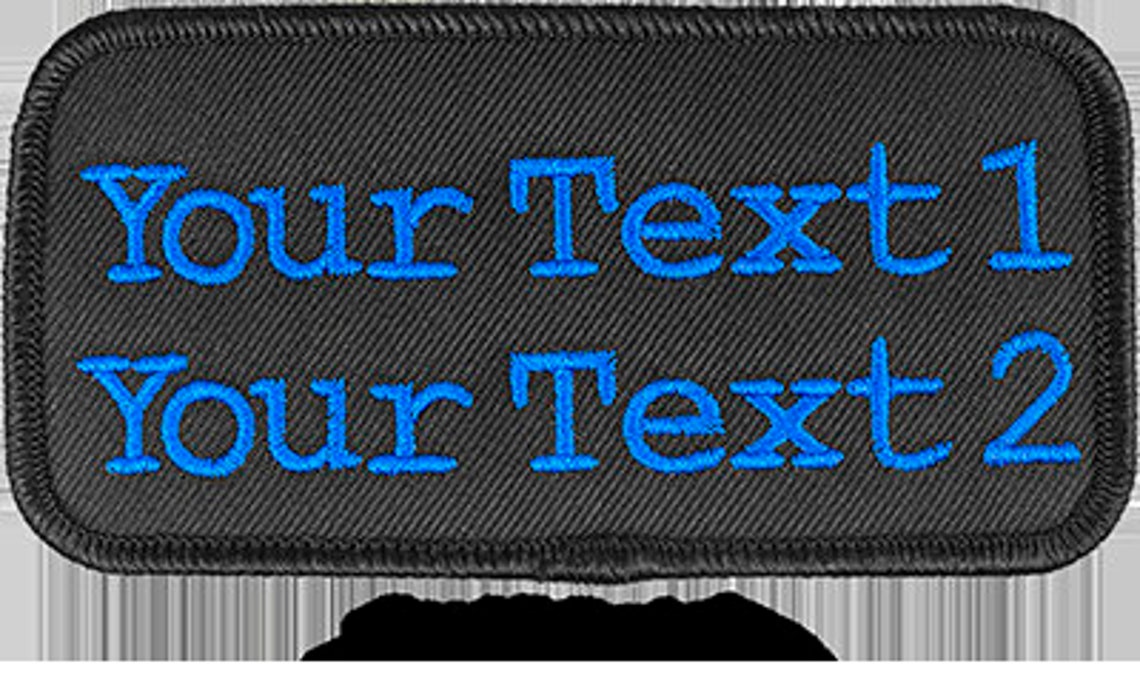 Custom Text Patch | Etsy