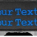 Custom Text Patch - Etsy