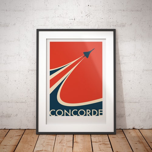 Concorde the Collection Signed Art Print - Etsy