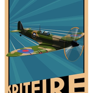 Spitfire - Signed Art Print - Etsy