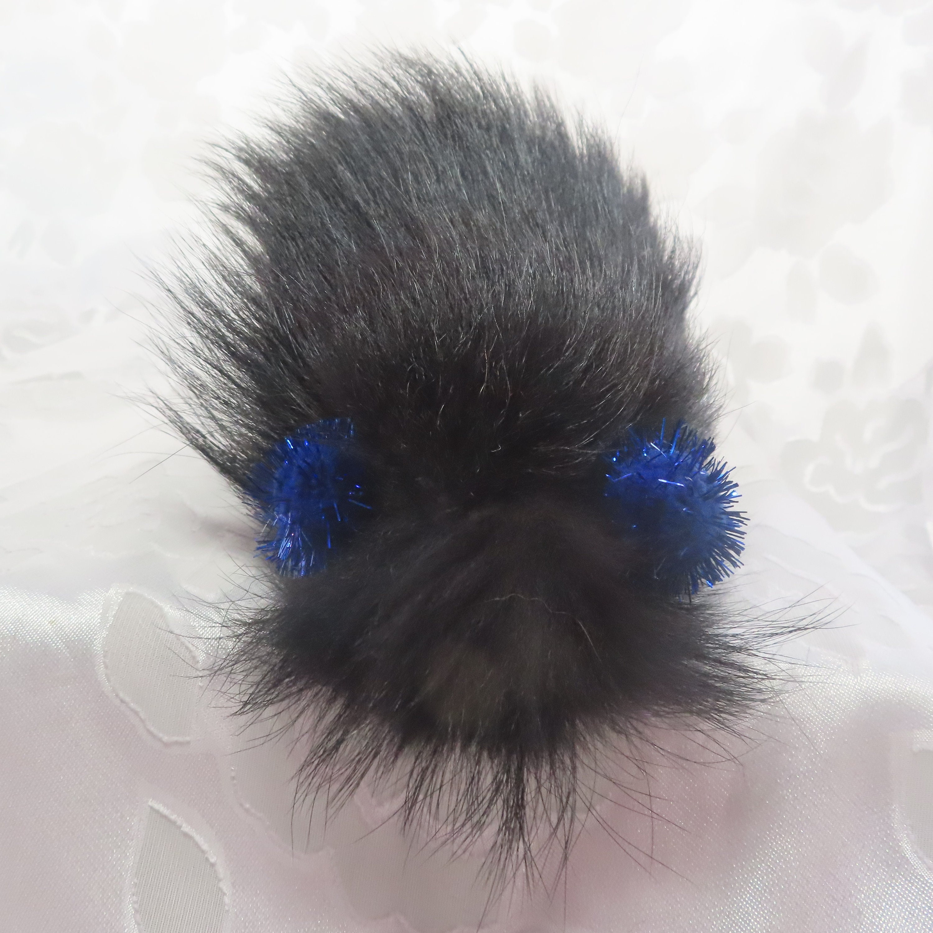 Genuine Fox Tail Cat Toy, Black Fox, Cat Prey Drive Toy, Real Fur - Etsy