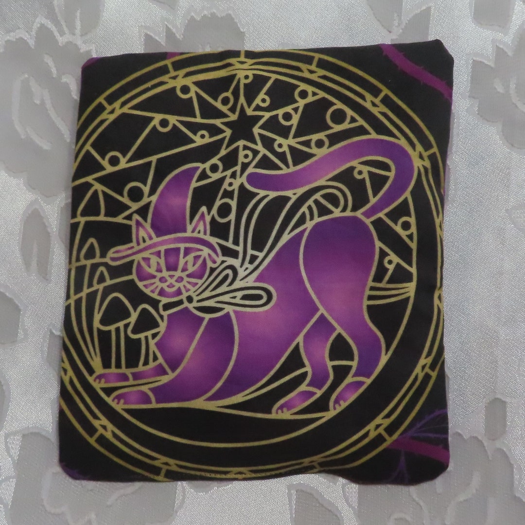 Halloween Crinkle Catnip Stained Glass Cat Lover T Mimi Catnip