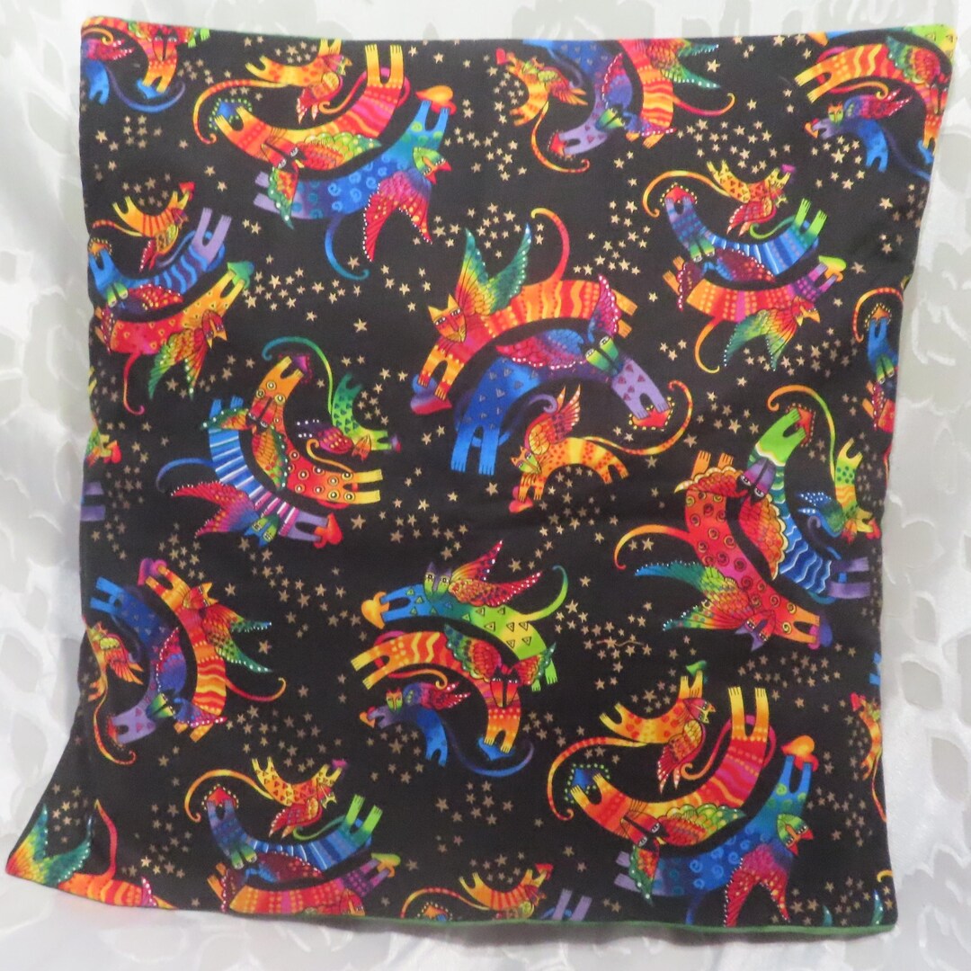 Laurel Burch Fiesta Cats, Pillow Covers - Etsy
