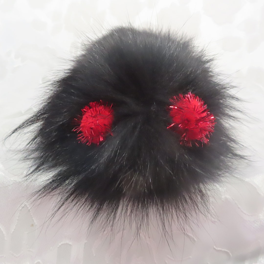 Genuine Fox Tail Cat Toy Black Fox Cat Prey Drive Toy Real - Etsy