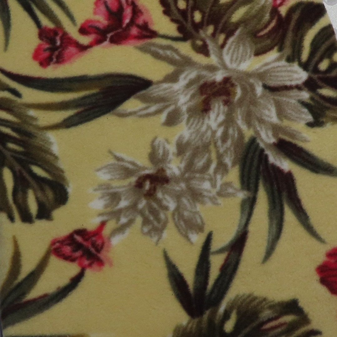 Tropical Print Carrier Pad, Polar Fleece, Monstera Deliciosa, Cat ...