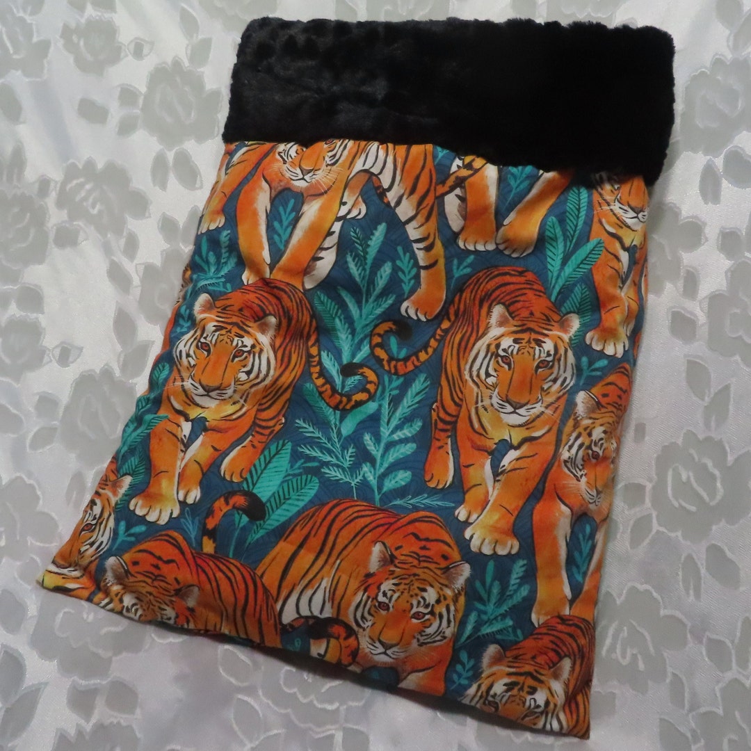 XL Tiger Cuddle Sack, Sphynx Bed, Large Cat Cuddle Sack, Snuggle Puppy ...