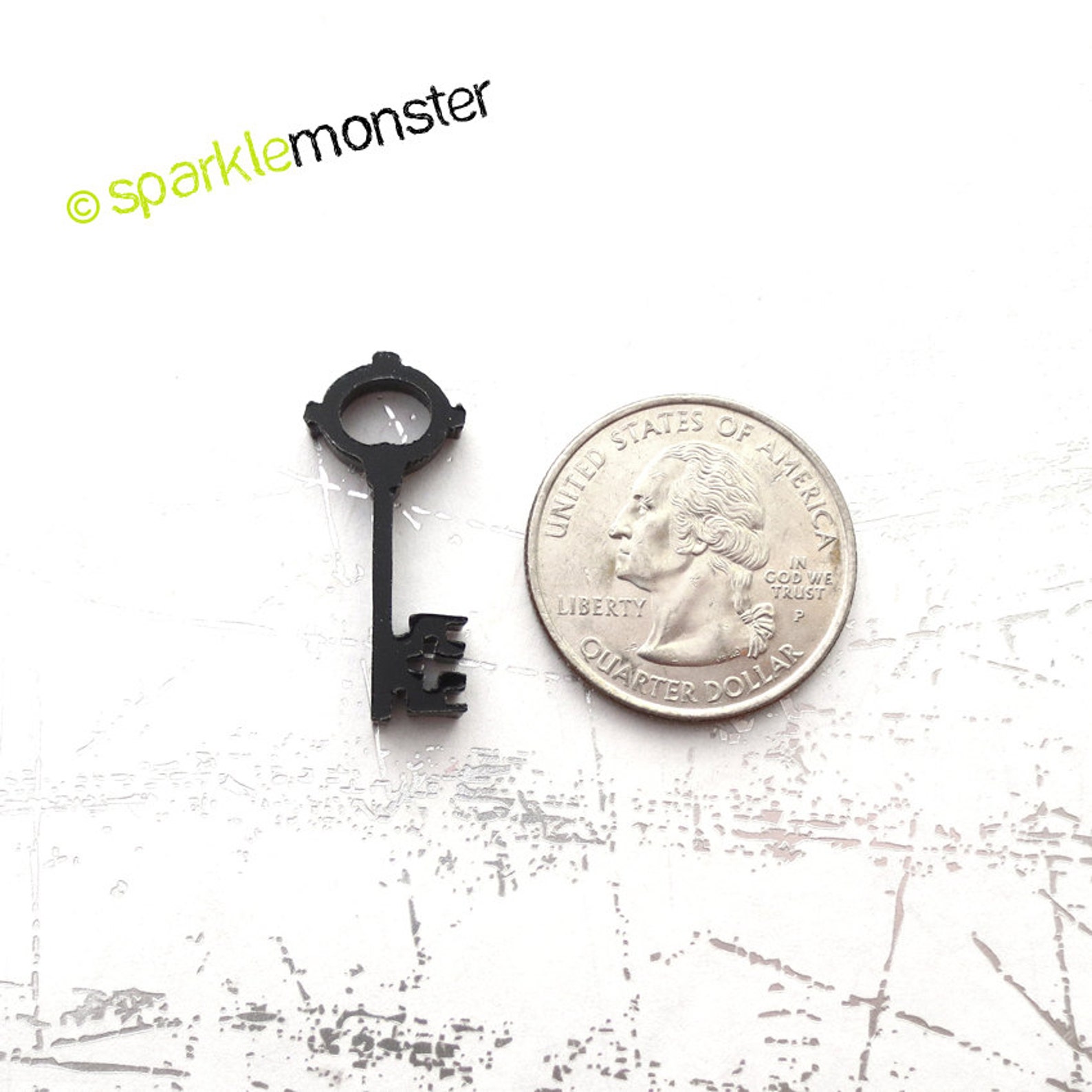 Small Doll Keys 5 Pcs Random Colors Laser Cut Acrylic - Etsy