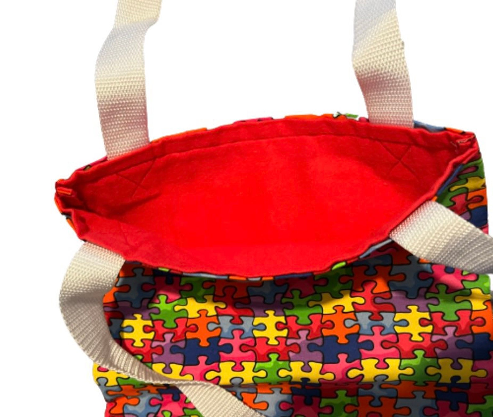 Autism Awareness Tote Bag, Autism Puzzle Piece Tote Bag, Autism ...
