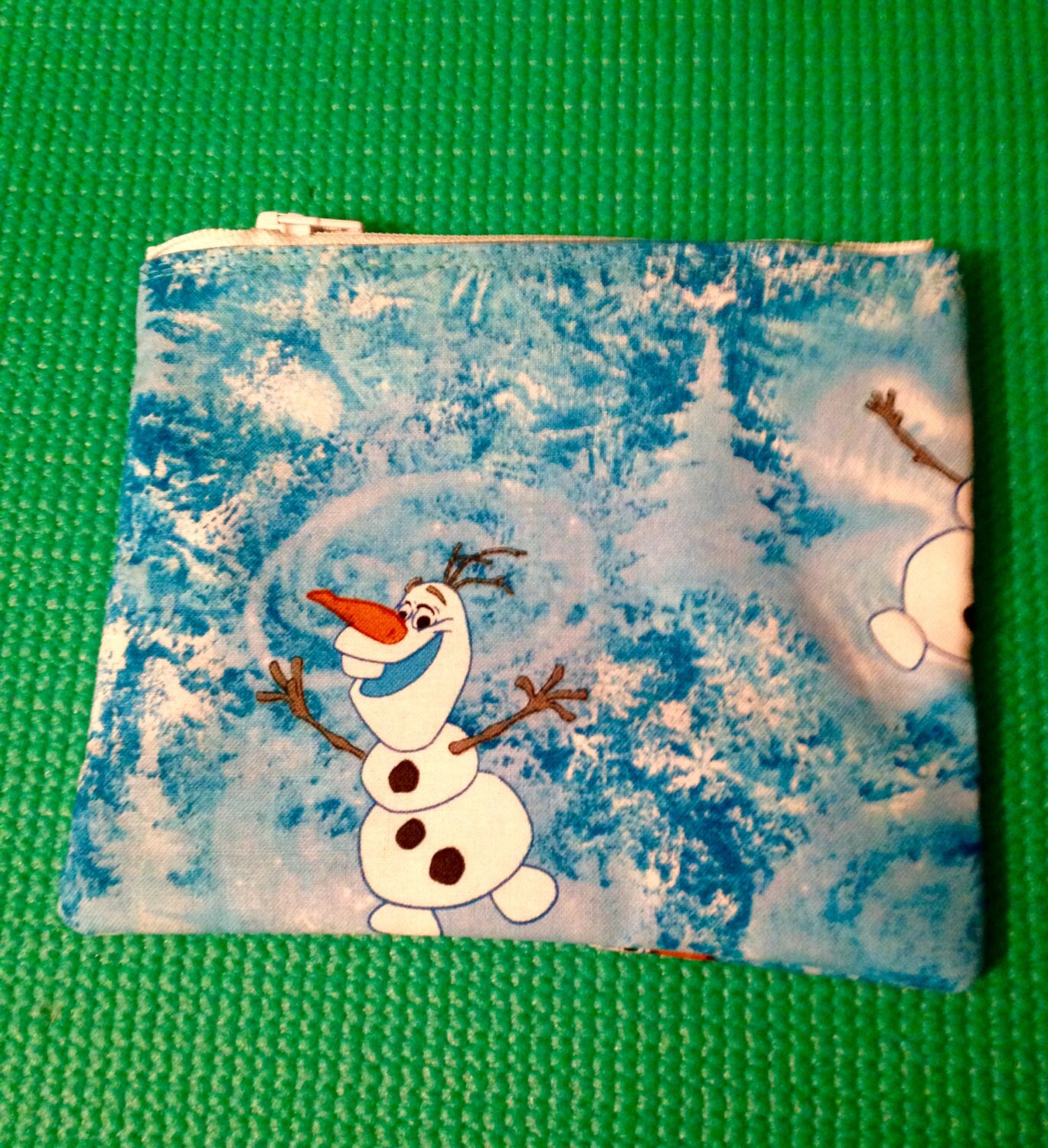 Olaf Wallet Olaf Zippered Pouch Frozen Olaf WalletDisney | Etsy