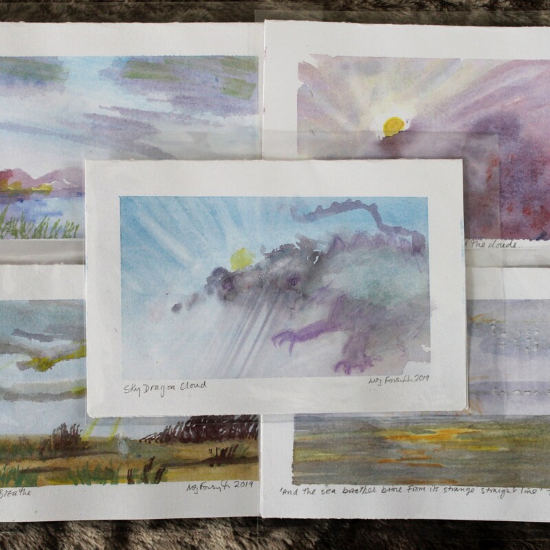 Art Notecards - Etsy