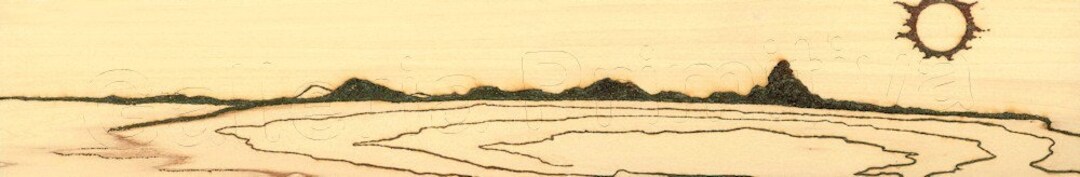 Sunscape • Solar Art - Solar Pyrography - Woodburned Art • High Res ...