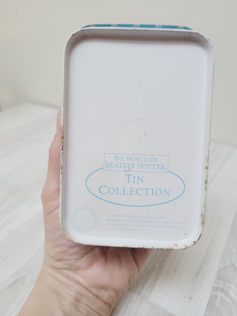 Little Peter Rabbit Tin With Handle, Mini Lunch Box, Beatrix Potter ...