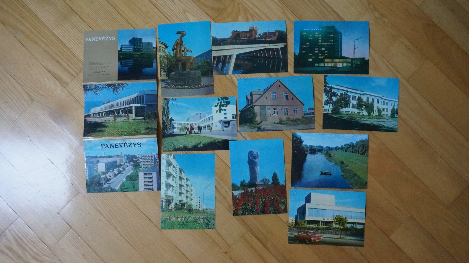 Lithuanian Towns Postcards in Folders Palanga Anyksciai - Etsy
