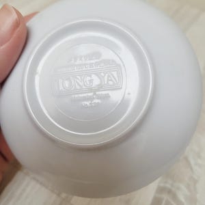 Set of 3 Small Melamine Plates by Long Ya, Pink Longevity Pattern Mei ...