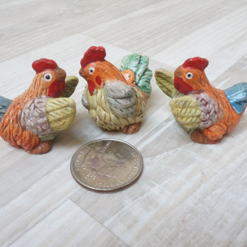 Clay Chicken - Etsy
