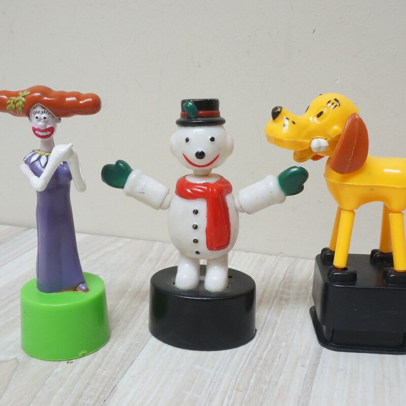 Vintage Collapsable Push Toy - Etsy