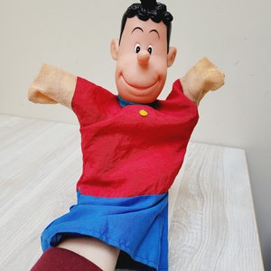 Rubber Head Glove Puppet, Samson & Gert Belgium Film Character, TV Show ...