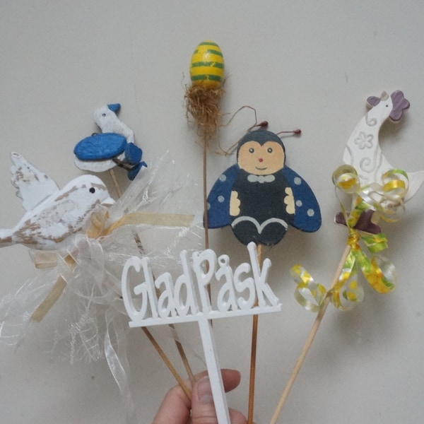 Bird Planter Stake - Etsy