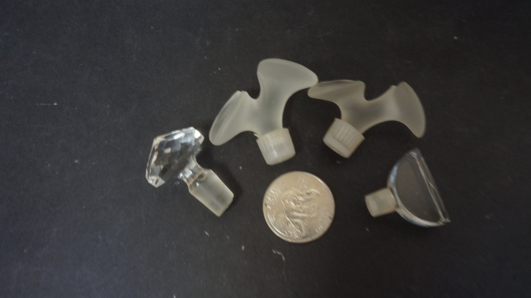 4 Replacement Stoppers for Channel Chloe Perfume, Scent Decanter Mini ...