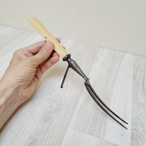 Bakelite Meat Carving Fork, Finger Guarded English C. 1940s Retro ...