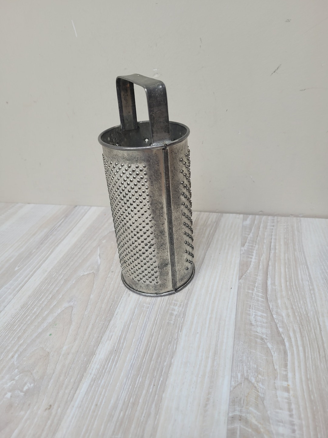 Round Tube Cylinder Grater, Vintage Metal Shredder for Potatoes ...